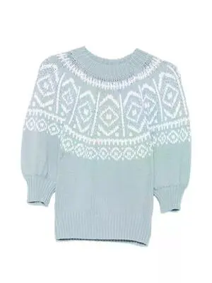 Altuzarra Howard Fair Isle-knit