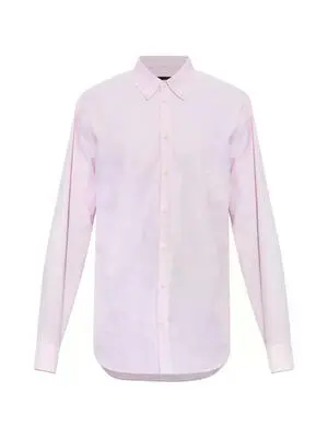 Dsquared2 Dan Embroidered-logo Button-down Shirt - Pink