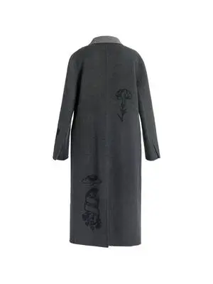 Erdem Embroidered Coat