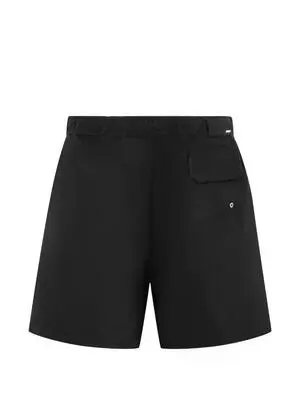 Amiri Logo-patch Swim Shorts - Black