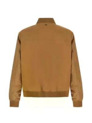 BOSS Water-repellent Jacket With Monogram-pattern Sleeves