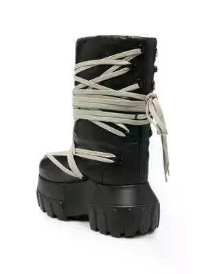 Rick Owens Megalace Lunar Mega Tractor Boots