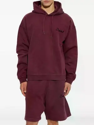 Dsquared2 Logo-embroidered Drawstring Hoodie