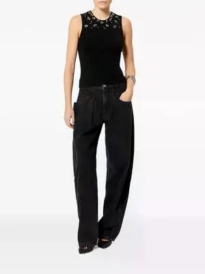 Isabel Marant Étoile Apolline Sequin Embellished Knit Pullover