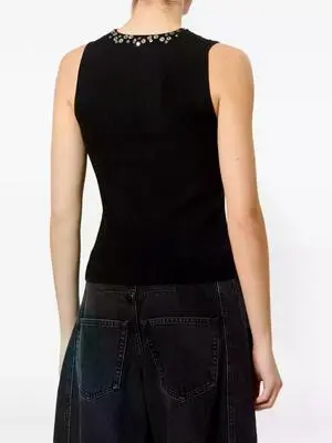 Isabel Marant Étoile Apolline Sequin Embellished Knit Pullover