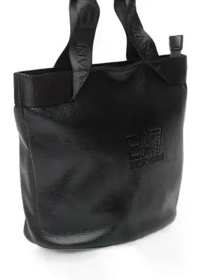 EA7 Logo-embossed Tote Bag