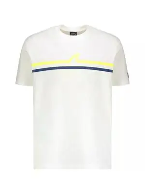 Paul & Shark Striped Short-sleeve T-shirt - White