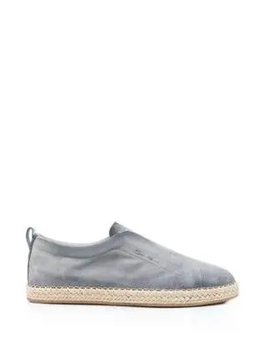 Santoni Suede Espadrilles