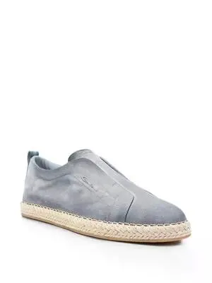 Santoni Suede Espadrilles