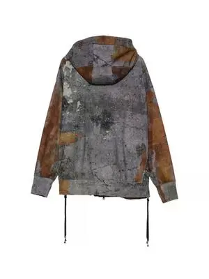 D HYGEN Graphic Print Zip-up Jacket
