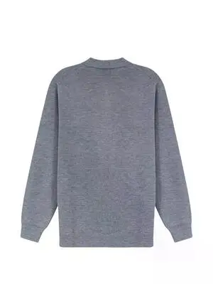 Aspesi Button-up Collared Cardigan - Grey
