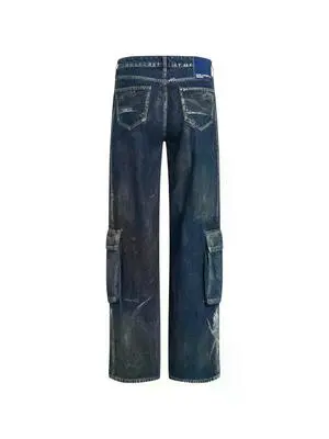 Karl Lagerfeld Coated Cargo Pants