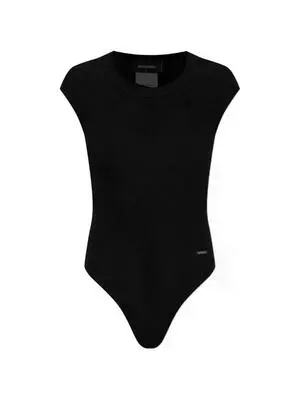 Dsquared2 Ribbed-knit Bodysuit - Black