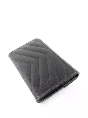 Saint Laurent Cassandre Leather Wallet