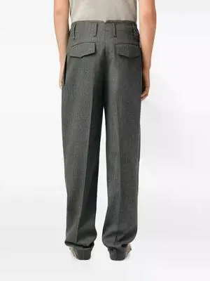 AMI Paris Two-pleats Wool Trousers