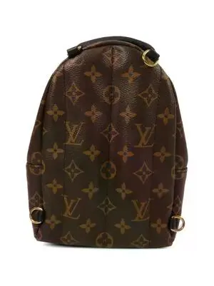 LOUIS VUITTON Mini Palm Springs Backpack Monogram Canvas - Brown