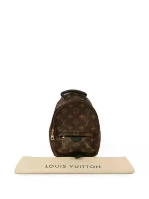 LOUIS VUITTON Mini Palm Springs Backpack Monogram Canvas - Brown