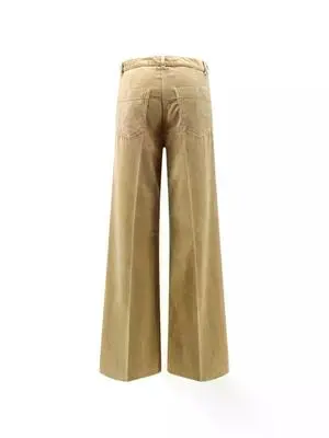 Aspesi Velvet Wide-leg Trousers