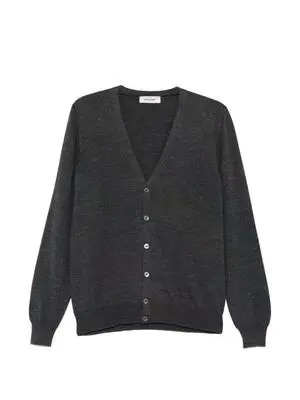 GRAN SASSO V-neck Cardigan - Grey