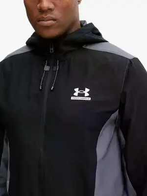 Under Armour Tech™ Sport Woven Colour-block Drawstring-hood Jacket