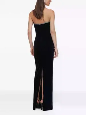 SELF-PORTRAIT Velvet Maxi Dress