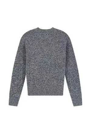 Aspesi Ribbed-knit Raglan-sleeve Sweater - Grey
