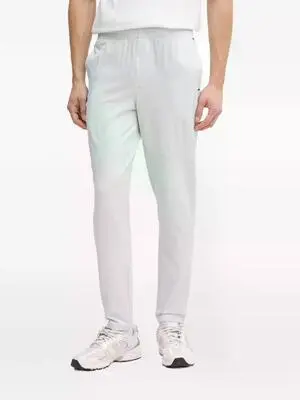 Under Armour Ua Unstoppable Logo-patch Elasticated-waistband Trousers - Grey