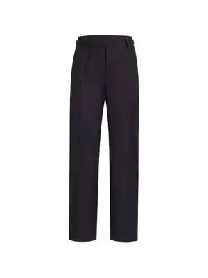 Dolce & Gabbana Virgin-wool Trousers - Blue