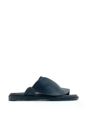 FORSA Suede-panel Sandals - Blue