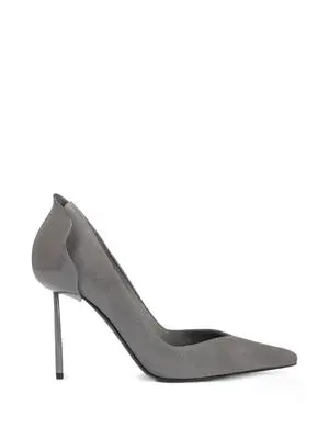 LE SILLA Petalo Pointed-toe Pumps - Grey