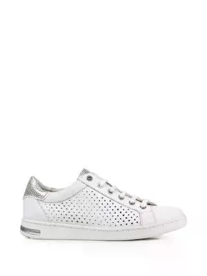 Geox Jaysen Perforated Sneakers - White