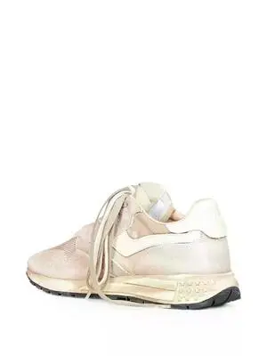 AUTRY Reelwind Distressed-finish Lace-up Sneakers