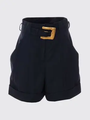 Balmain Belted Tailored Shorts - Black