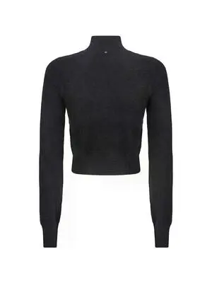 Sportmax High-neck Cashmere Sweater - Black