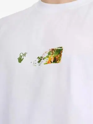 Off-White Logo-print Cotton T-shirt