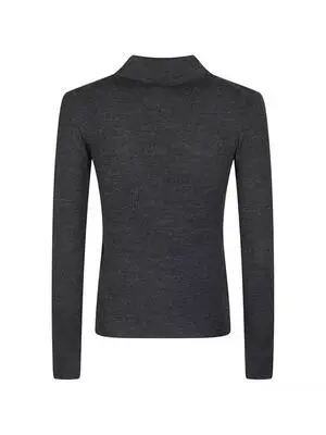 P.a.r.o.s.h Ribbed-knit Polo Shirt