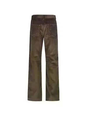P.a.r.o.s.h Stud Embellished Corduroy Trousers