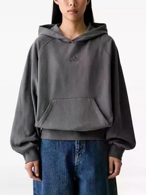 Adidas Kit Small Logo Hoodie - Grey