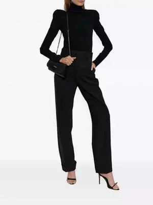 Dsquared2 Shoulder-pad Turtleneck Top