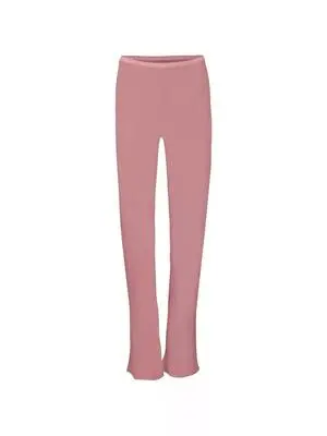 PETER COHEN Bias-cut Wide-leg Trousers - Pink