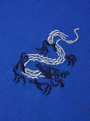 Shanghai Tang Tang Dragon Cotton Polo Shirt