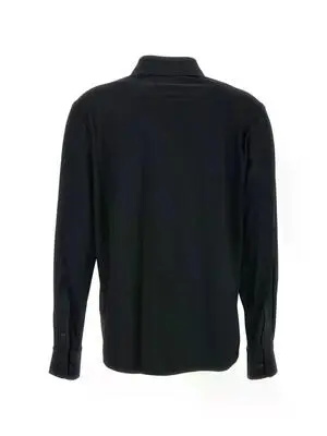 IRIE' Ruffled Long-sleeve Shirt - Black