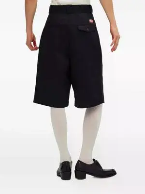 WILLY CHAVARRIA Borracho Pleated Wide-leg Shorts