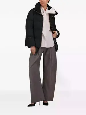 Herno Padded Coat With Faux-fur Collar