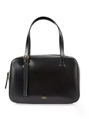 A.p.c. Virginie Box Bag - Black