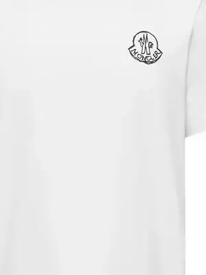 Moncler Cotton Jersey Logo Patch T-shirt