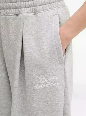 Under Armour Rival Fleece Script Pleated Wide-leg Track Pants
