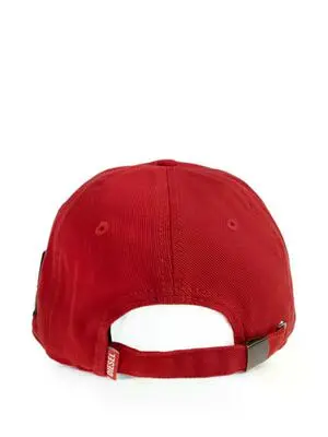 DIESEL® C-scud Patch Detail Baseball Cap - Red