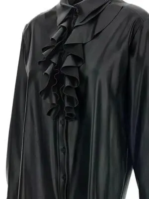 IRIE' Ruffled-trim Long-sleeve Shirt