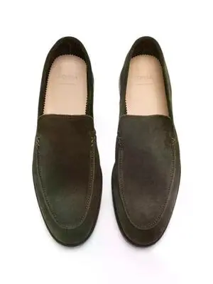 FORSA Austin Suede Loafers - Green